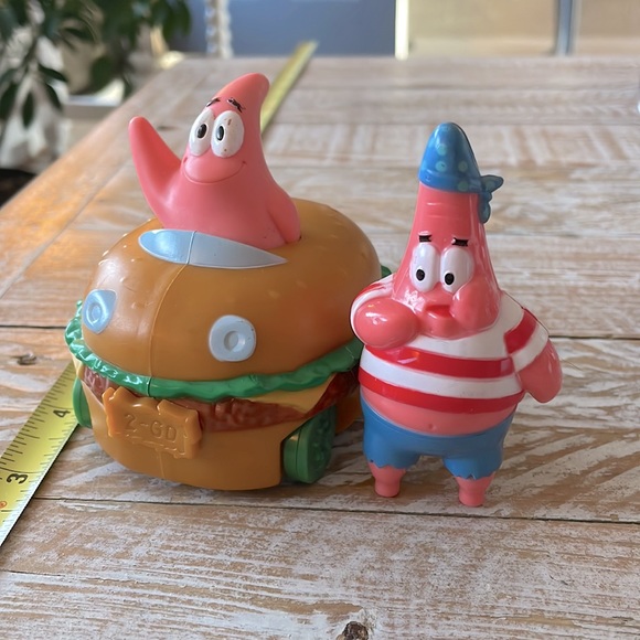 Spongebob Squarepants Toys Spongebob Squarepants Patrick Krabby Patty Wagon Extra Patrick